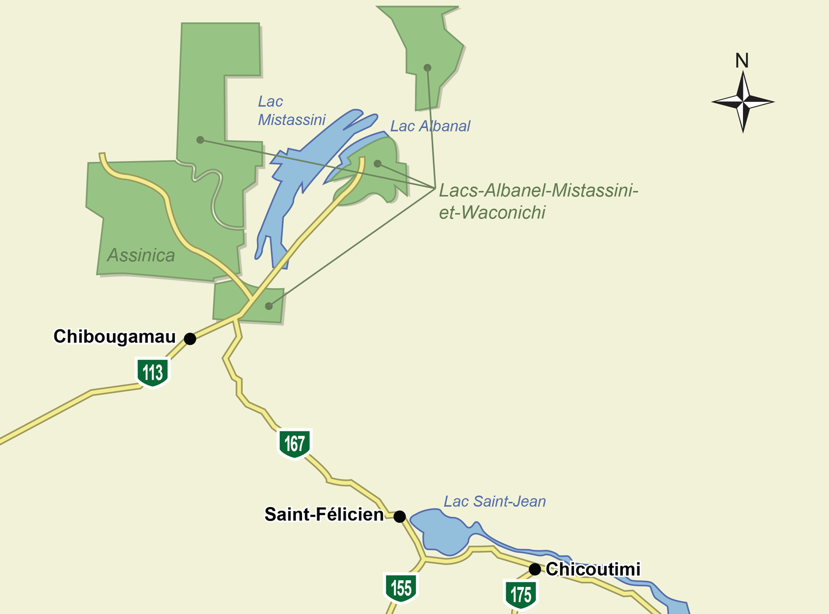 Camping - Réserve faunique des Lacs-Albanel-Mistassini-et-Waconichi - Sépaq